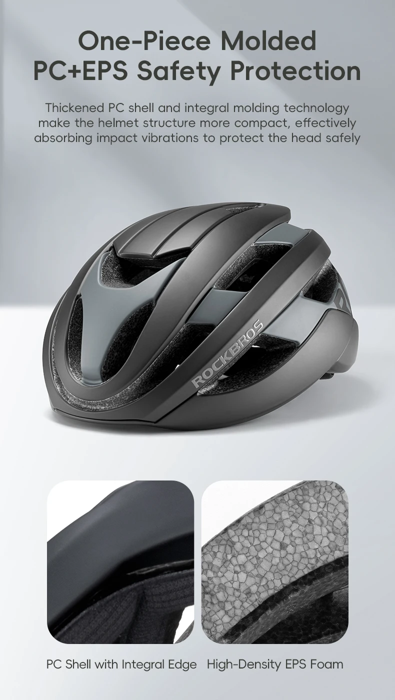 ROCKBROS High Quality Pneumatic Helmet Sports Road Mountain Bicycle ...