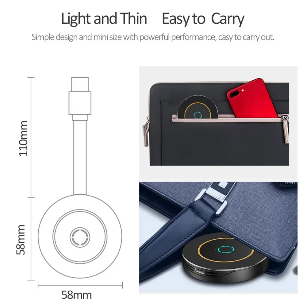 Mirascreen G10 2.4g 5g 4k Wireless Hdmi-compatible Dongle Tv Stick ...