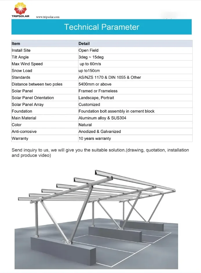 Bipv Carport Solar Mounting System For Car Parking Mounting - Buy Solar ...