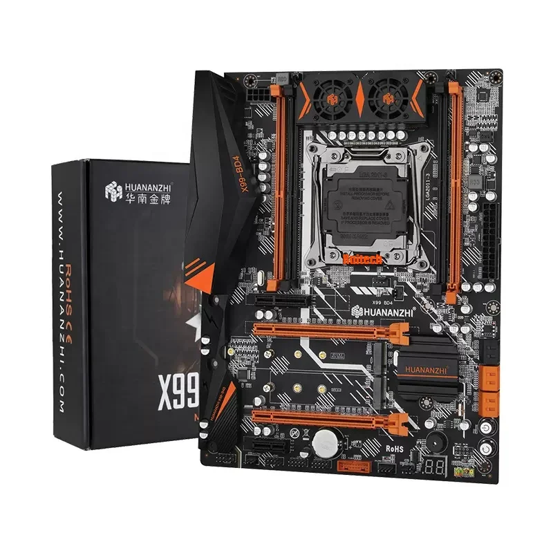 Huananzhi X99 BD4 Motherboard Combo Kit - 2011-3 XEON E5