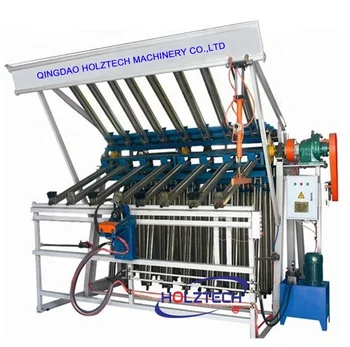 Kayu Solid Block Board Pneumatic Rotary Clamp Pembawa Perakitan Mesin ...