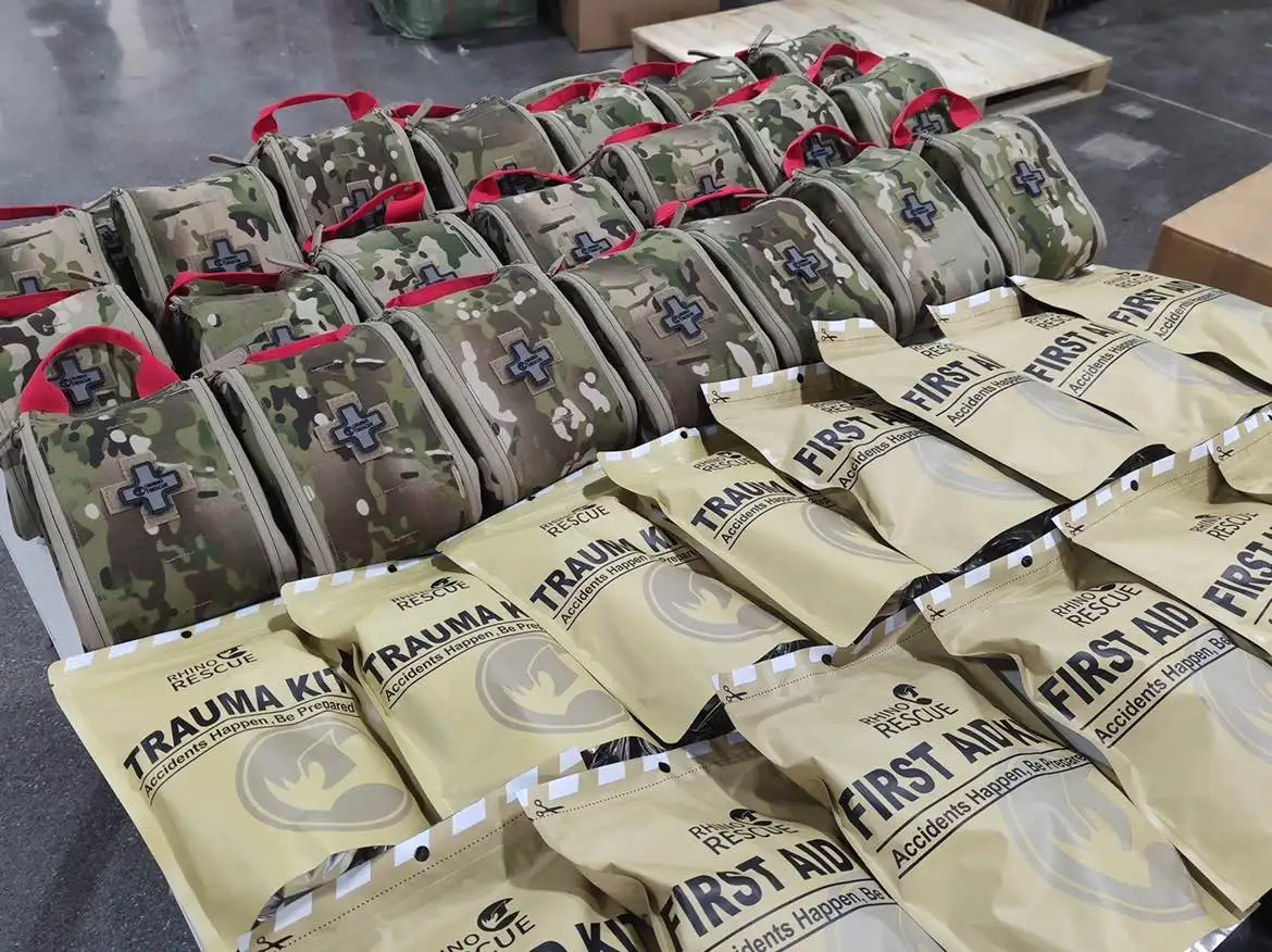 Rhino Rescue Outdoor Waterproof Tactical Survival Trauma Ifak Pouch ...
