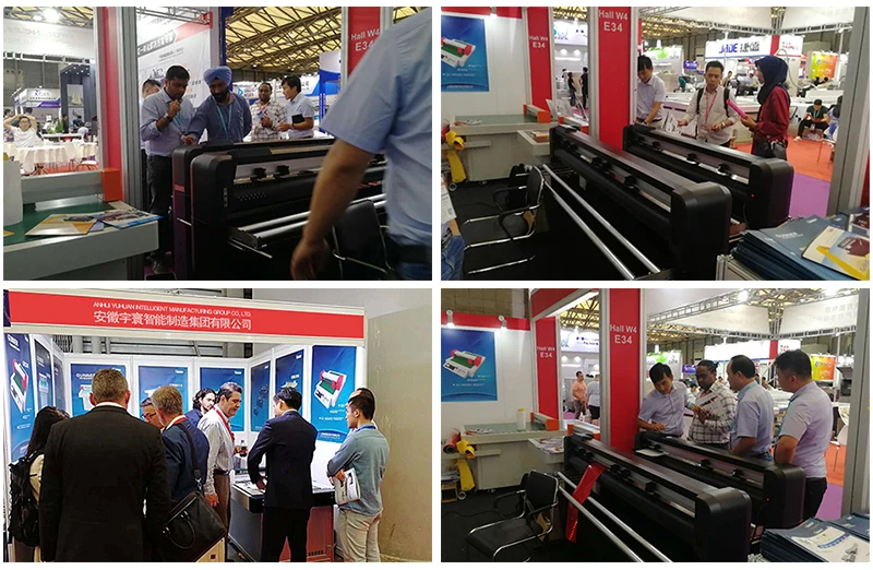 1400mm Graph Cutting Plotter Machine Laser Positioning Contour Function ...