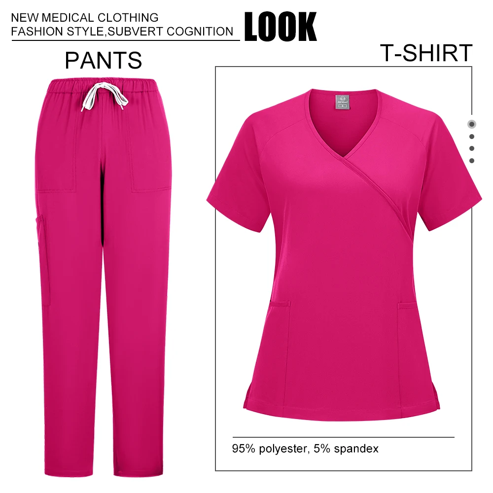 HZMNOI Nurse Scrub Suit Designs - Comfort & Customization