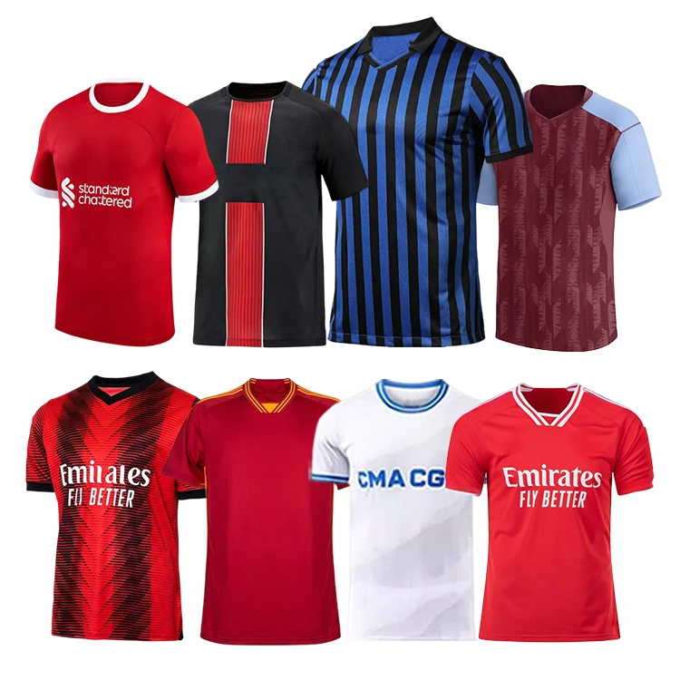 Hot Football Clubs Of 2024/25 Original European Soccer Jerseys Sport T ...