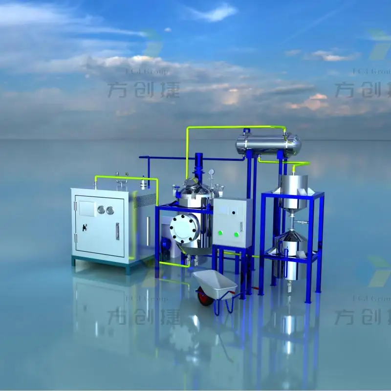 200L Essential Oil Distillation Equipment - Automatic Lavender Mint ...