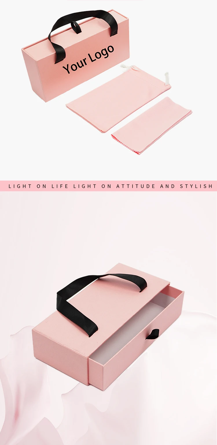 Luxury Sunglasses Case Gift Drawer Box Eyeglass Set Sunglasses Package ...