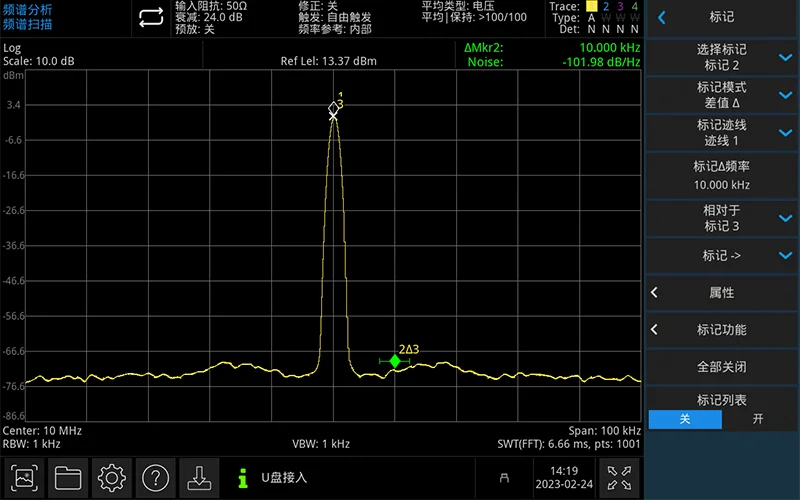 UNI-T UTS1015B Spectrum Analyzer - 9khz-1.5ghz Precision