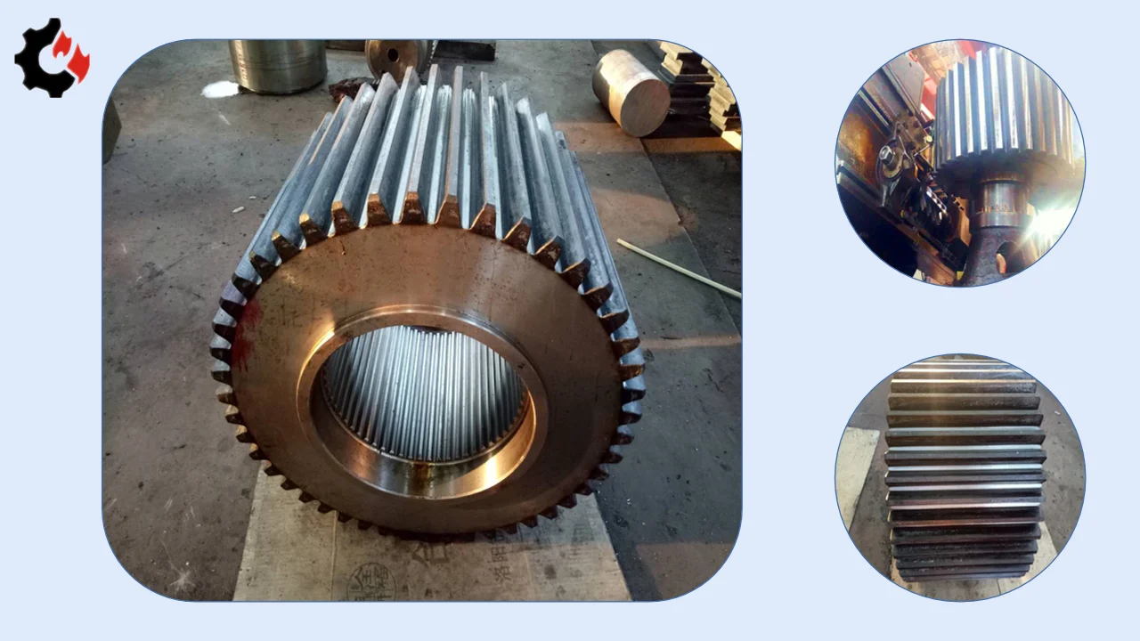 Wangli Custom Ball Mill Pinion Gear - High Quality Steel