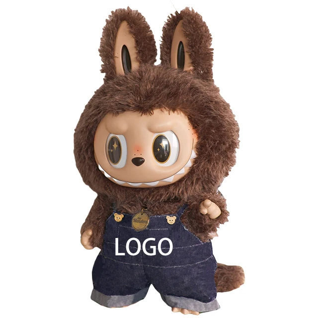 Zimomo Original 58cm Labubu Clothes Soft Exclusive Design Luxury logo ...