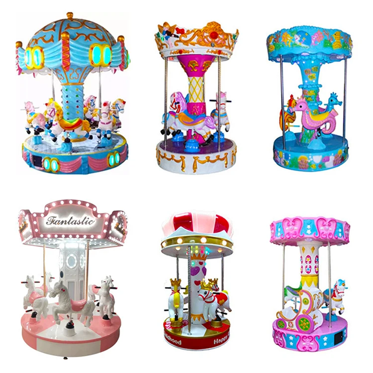 Mini Amusement Mobile Merry-Go-Round for Kids - 2 Year Warranty