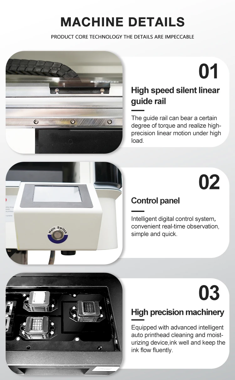 IUV UV Hybrid Flatbed Printer I3200 Print Head Eco Solvent Inkjet Label ...