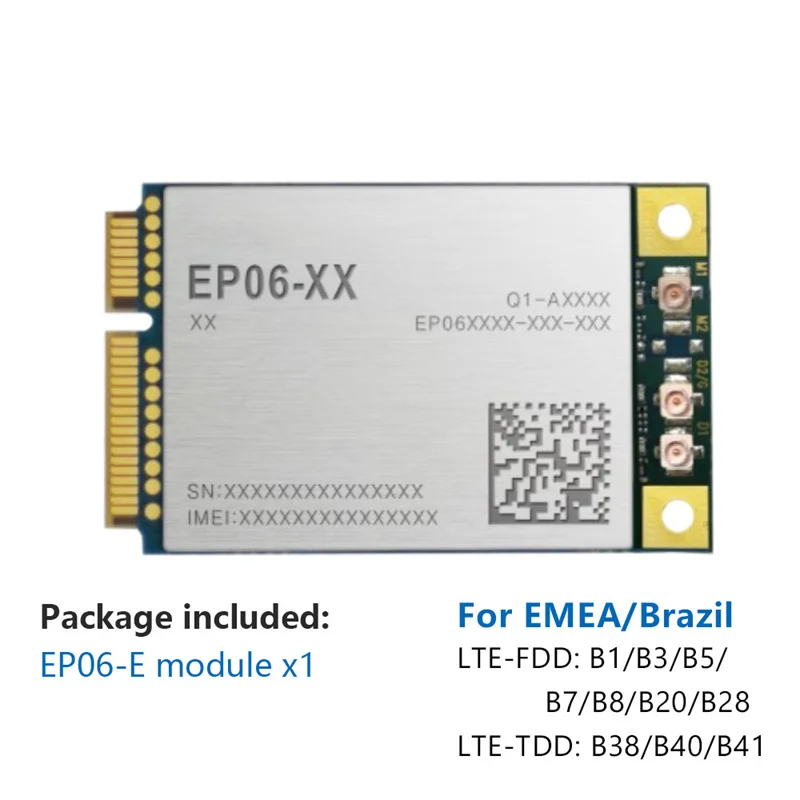 Original Ep06-e 4g Lte-a Cat6 Umts/hspa+wireless Module Ep06 Ep06-a ...