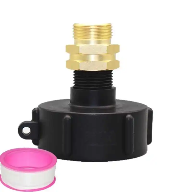 S60x6 Stainless Steel Bsp Pipe Thread Adapter Fitting For Ibc Tanks - Oem