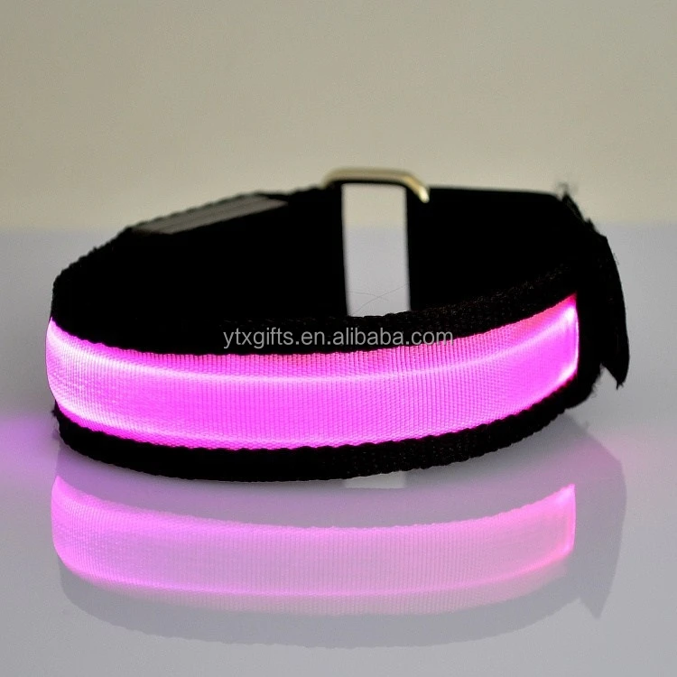 LED Flashing Arm Bands - Safe and Stylish for Night Running