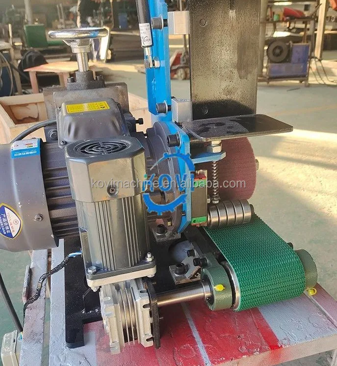 Metal Surface Belt Sander Finishing Deburring Grinder Polishing Machine ...