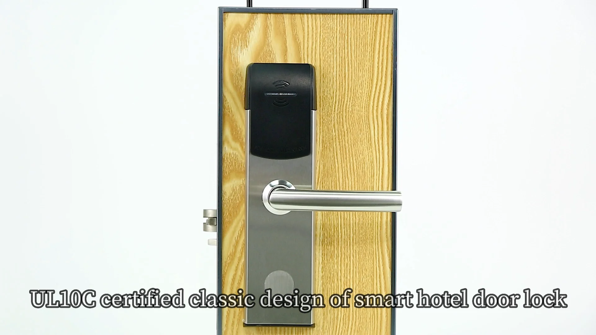 Safe Hotel Room Rfid Card Keyless Handle Classical Sus304 Hotel Lock ...