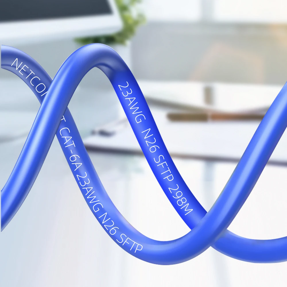 High-speed Cat6 Lan Cable - 1000ft UTP Indoor Network Cable