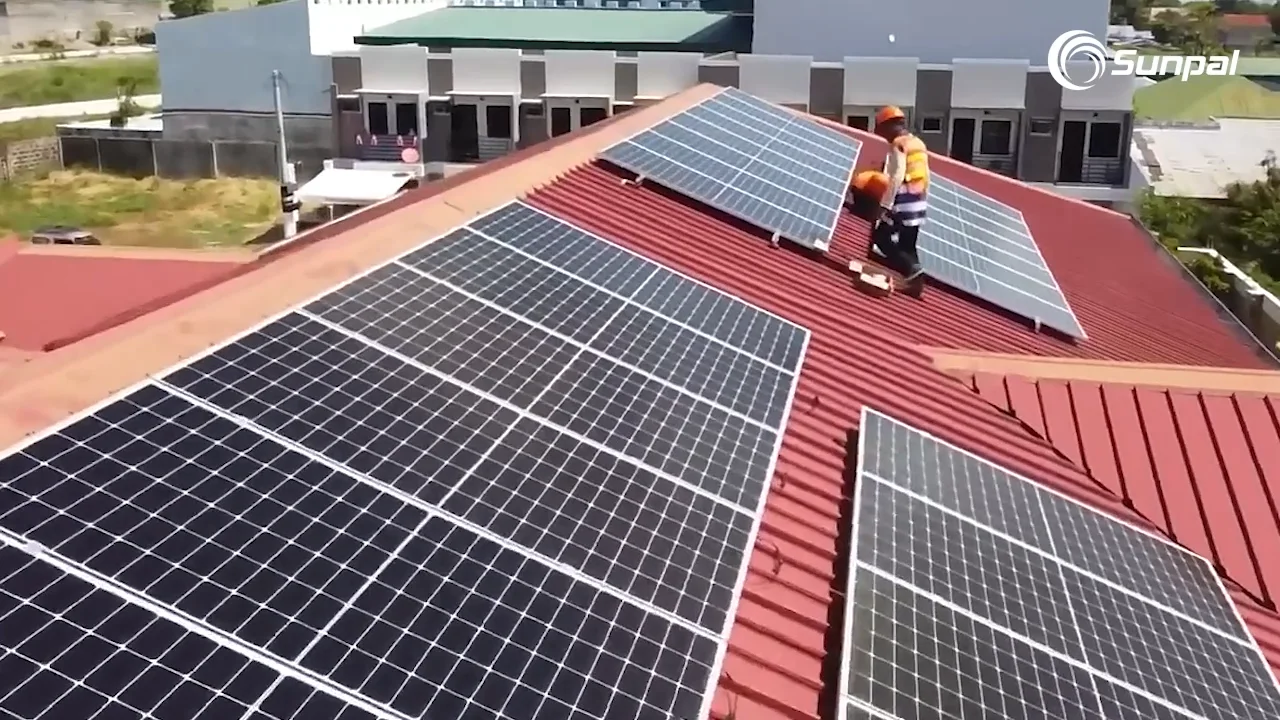 Sunpal Ce Pv On Grid Tied Solar Power Energy System 7kw 8kw 9kw 10kw ...