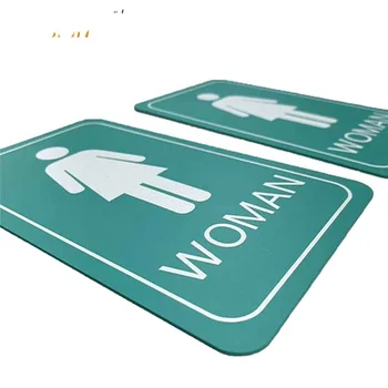 Custom Wayfinding Signage Led Illuminated Male And Female Door Sign ...