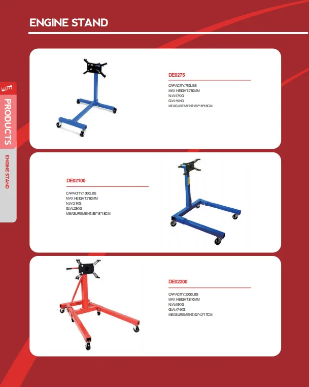 1000 LBS Engine Repair Hoist Stand Car Engine Stand Steel Car Engine ...