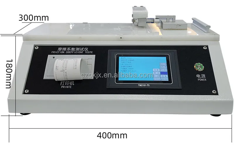Static And Dynamic Coefficient Of Friction Tester For Plastic Film Rubber Buy Coefficient Of