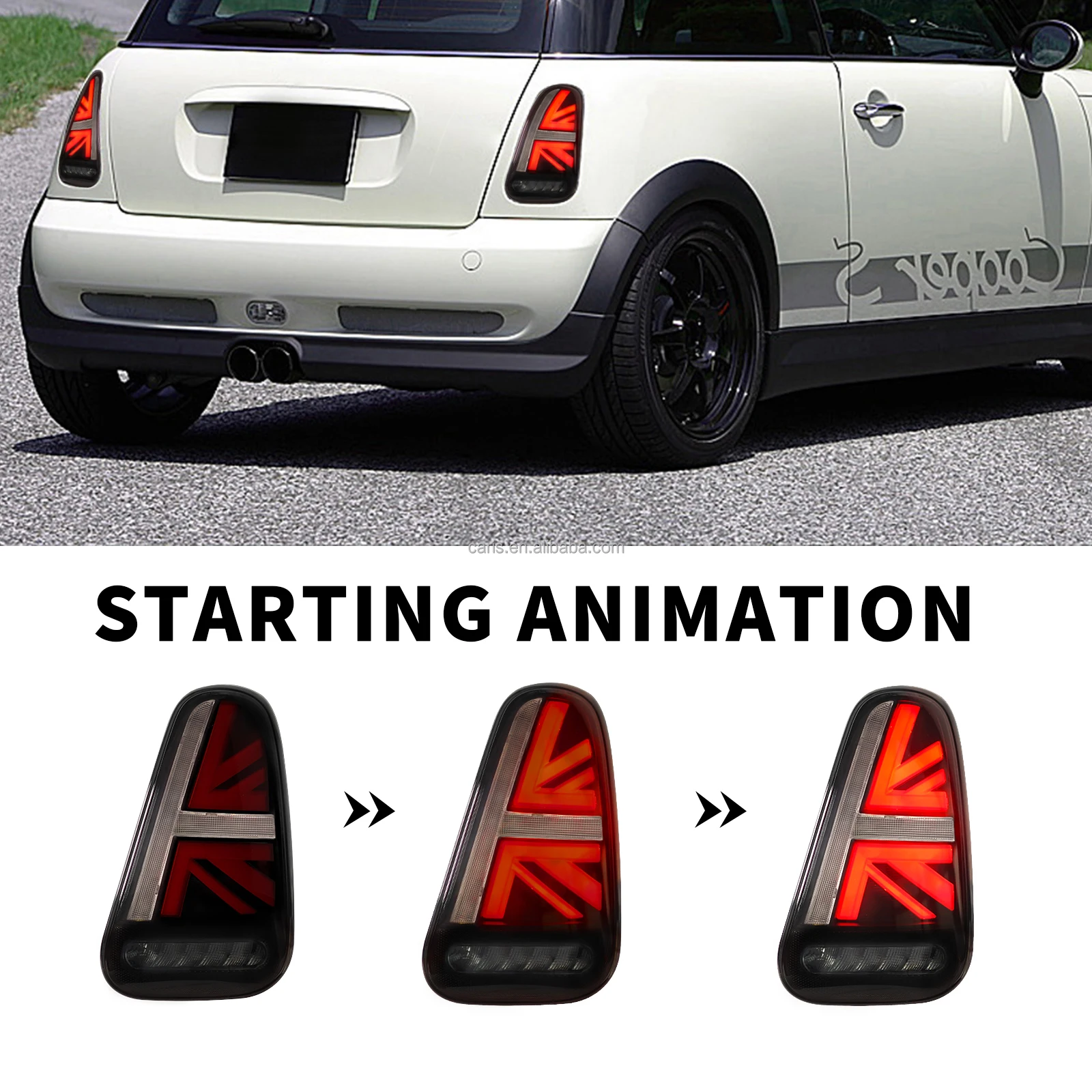 Archaic Factory Full LED Rear Lamp for Mini Gen1 R50 R52 R53