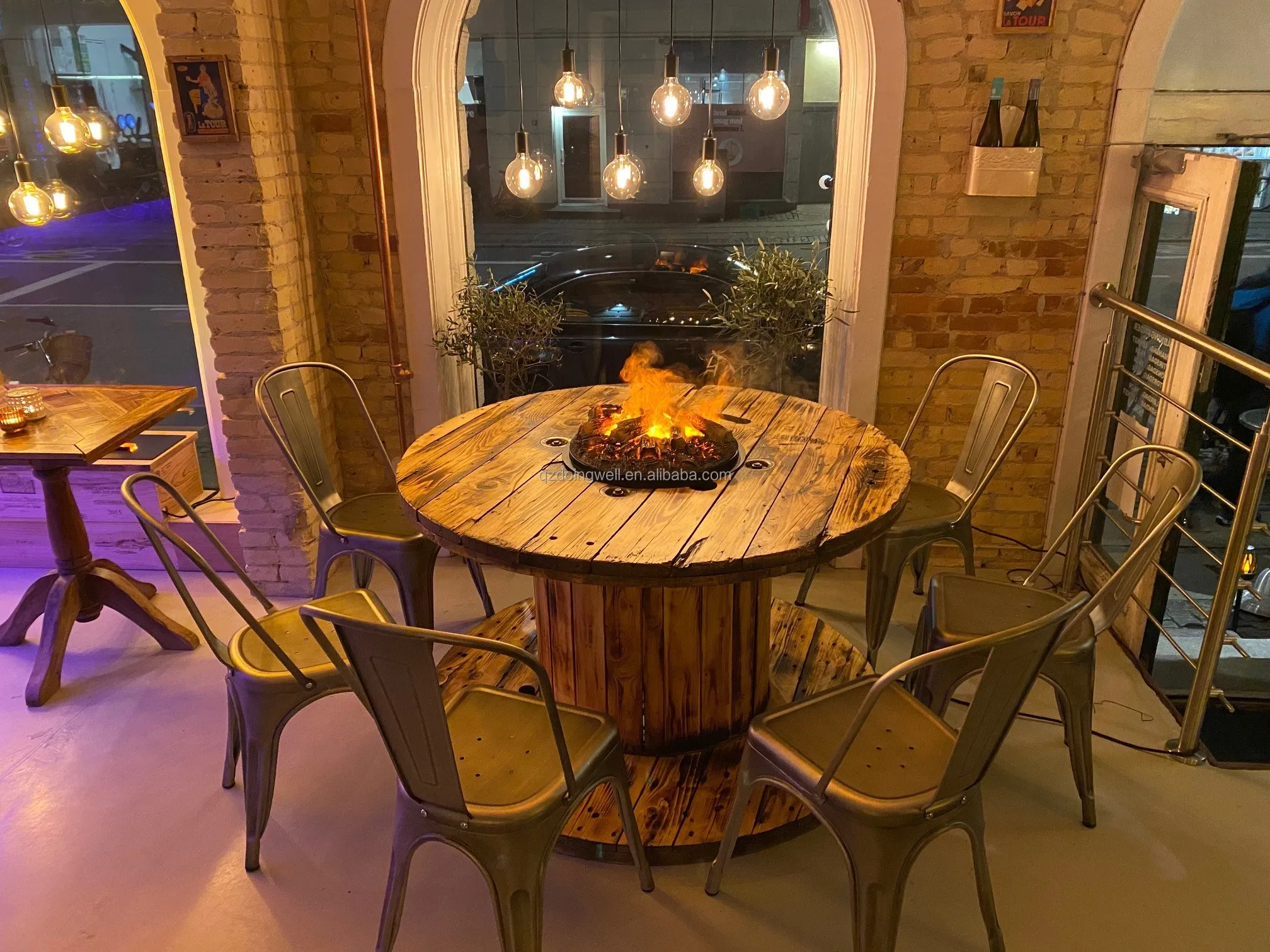 Remote Controlled Water Vapor Fireplace Insert & Fire Pit Design