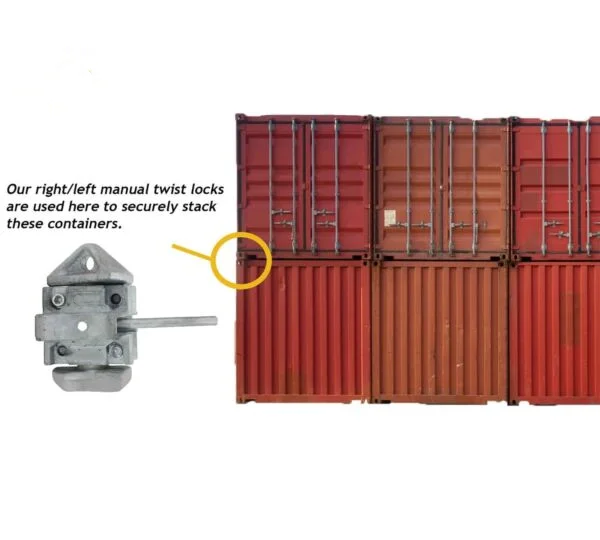Cargo Lashing System Container Lashing Manual Stacking Twistlock ...