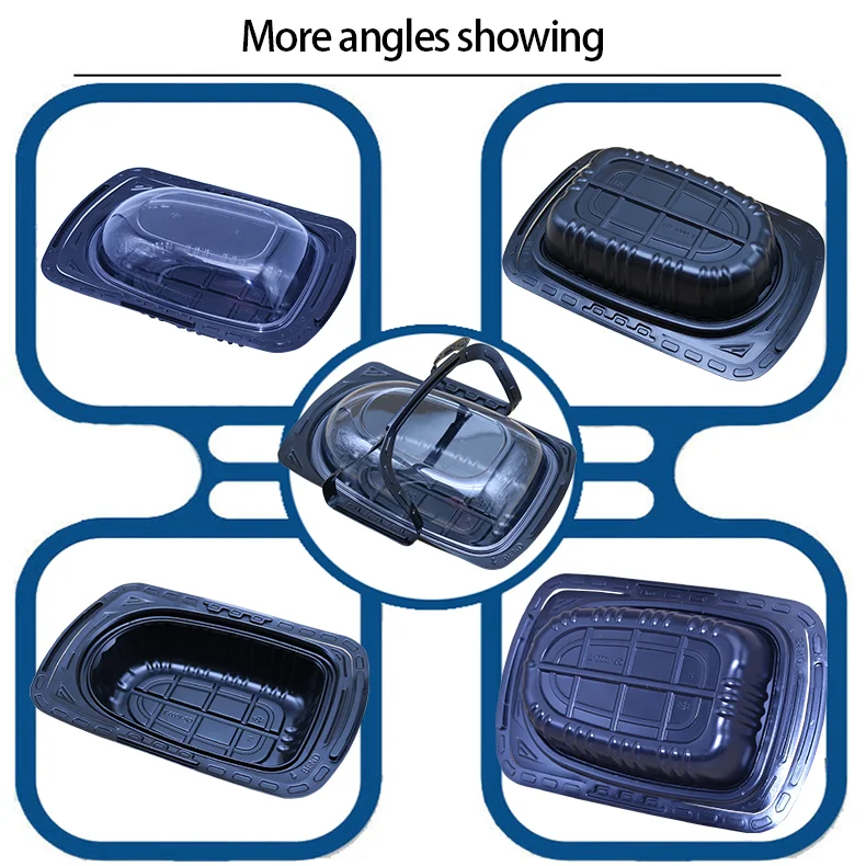 Disposable Roast Chicken Containers - Perfect for Camping