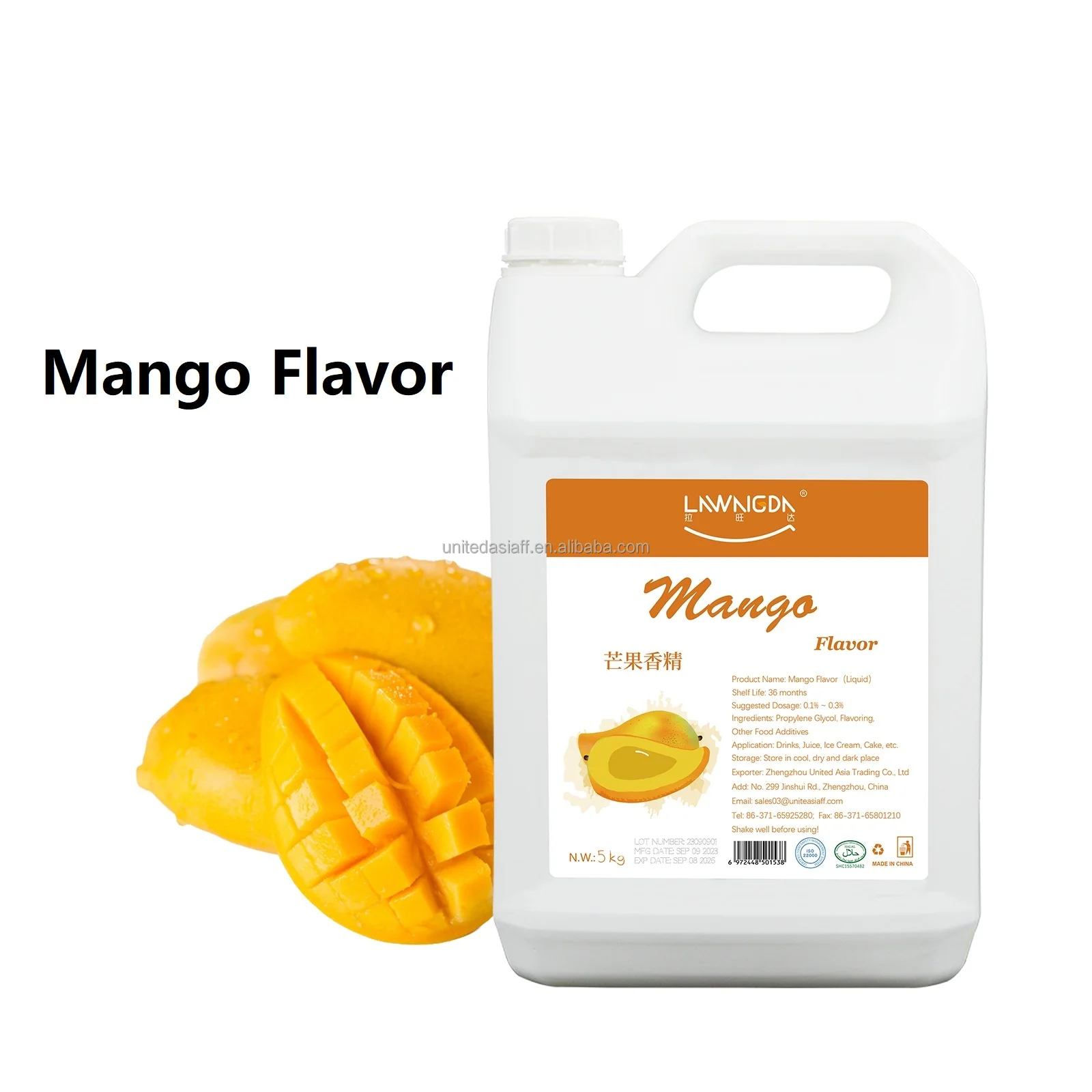 Halal Food Flavoring - Concentrated Mango for Juices