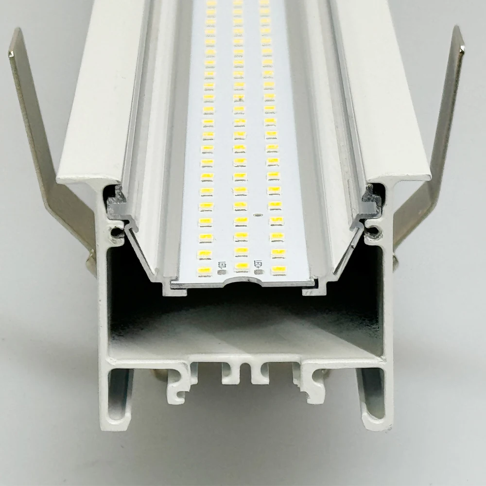 64*47mm Recessed Mounting Led Linear Trunking Light With Black/white ...