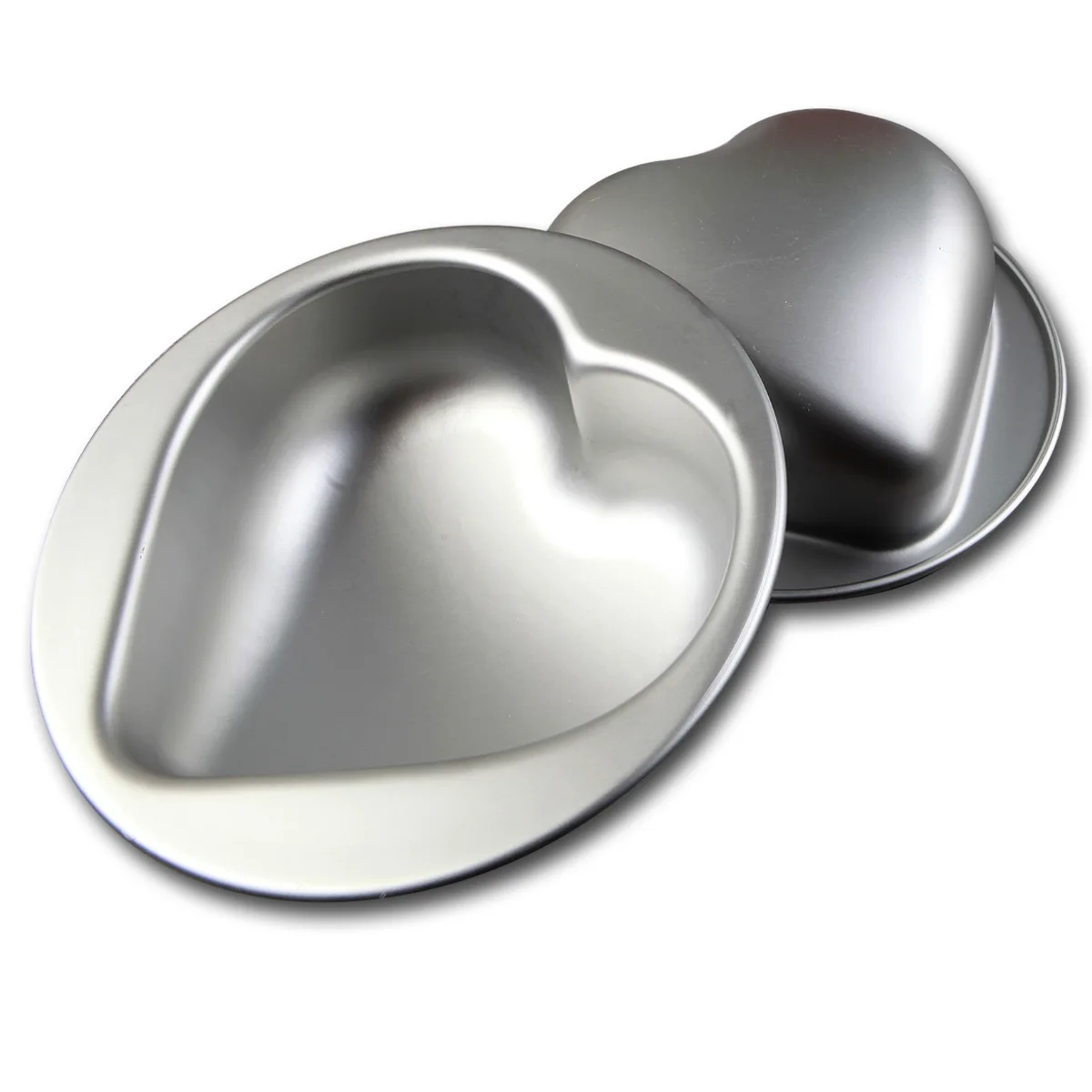Heart-shaped Aluminum Pudding Cake Mold Household Metal Baking & Pastry ...