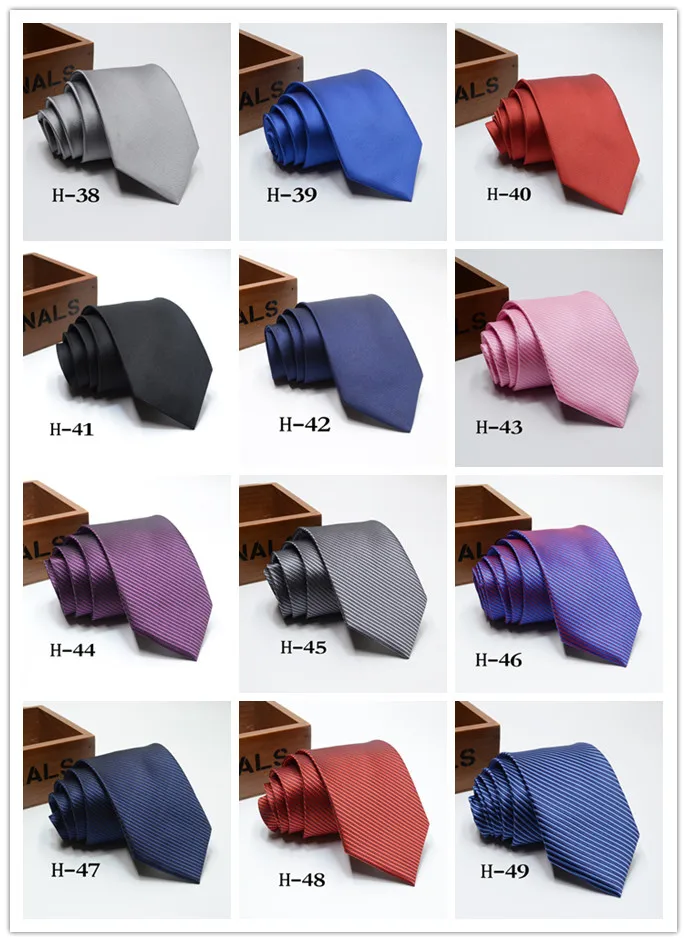 PLT02 Men's Business Formal Ties 100 Different Colors and Patterns ...