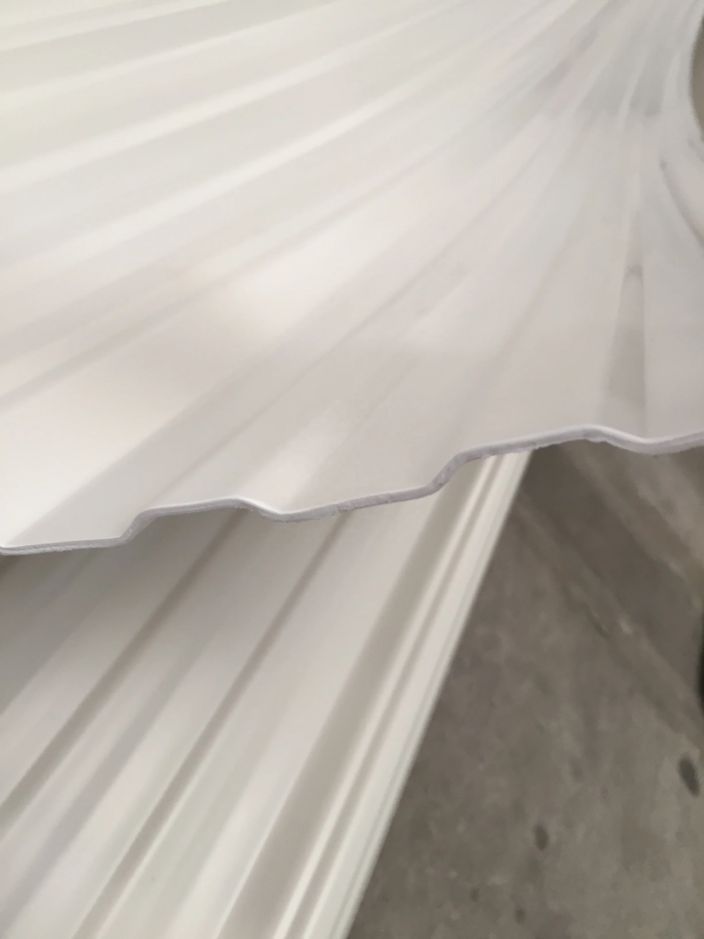 Plastic Corrugated Asa Teja De Pvc T1130 Trapezoidal Roof Panel Sheet ...