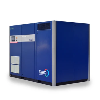 Hmi Intelligent Control System Smd Tf132 132kw Two-stage Oil-free Air ...