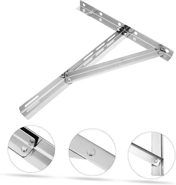 Wall Mounted Bracket Mini Split Ac Bracket Air Conditioner Outdoor ...