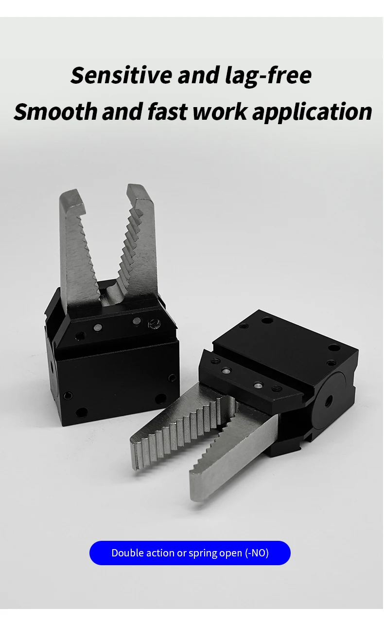 Mini Robotic Grippers - Self-Centering Pneumatic Solutions