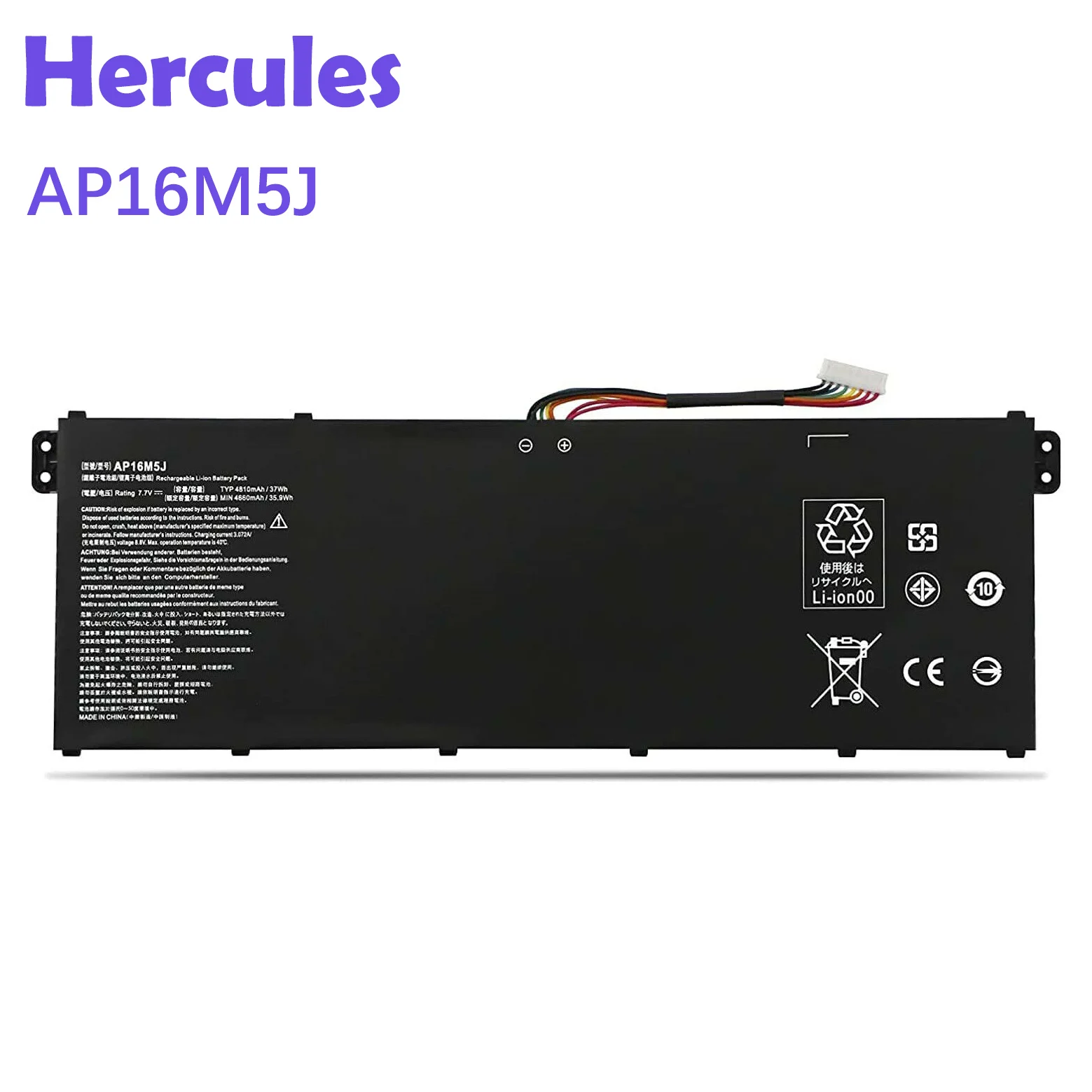 AP16M5J Laptop Battery for Acer - 4810mah, 12 Months Warranty