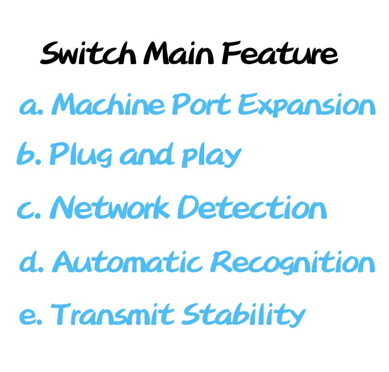 Hub 3port 4port 5port Ethernet Switch Moudle Built-in Machine Insert ...