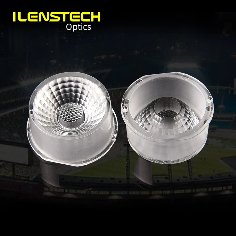 45 degree led lens /acrylic led optics 15mm led lance for outdoor ...