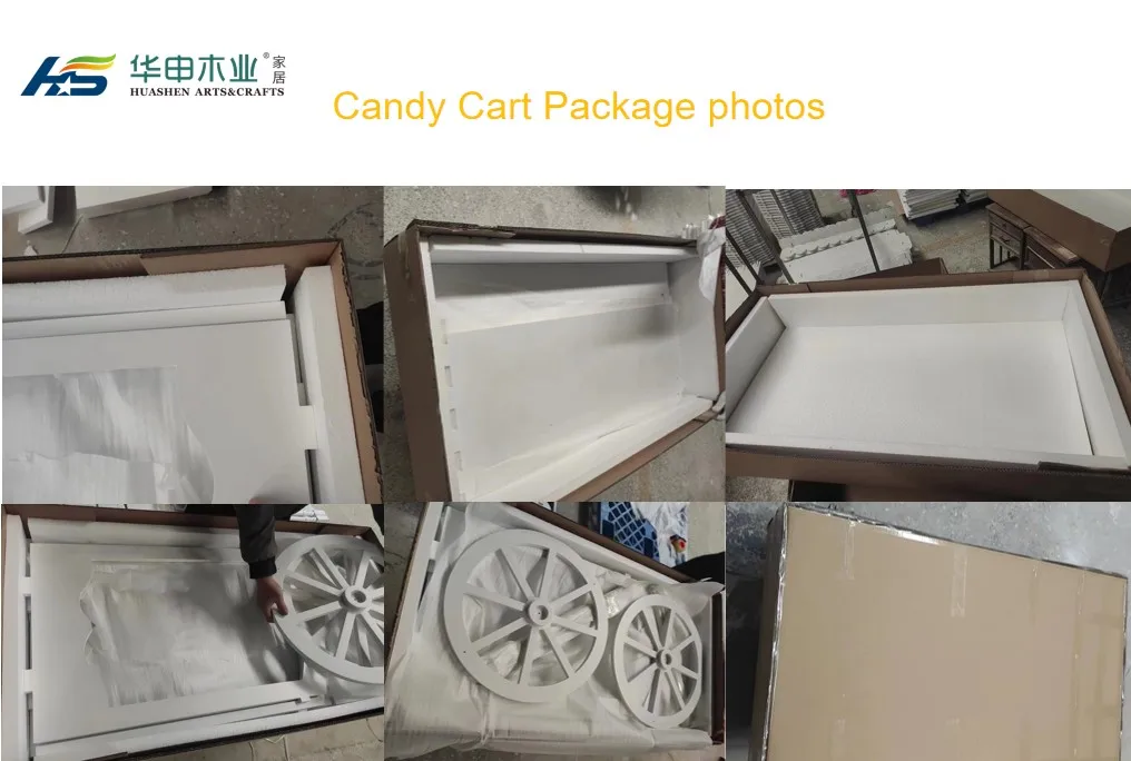 Customized Collapsible Candy Car Flower Candy Carts With Wheels For ...