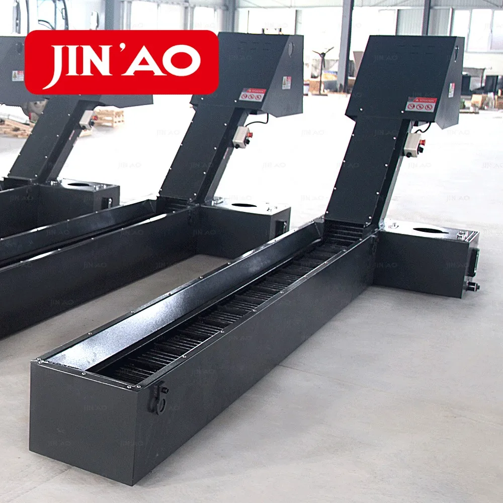 CNC Machine Chip Conveyor Metal Chip Removal Machine Industrial Spiral ...