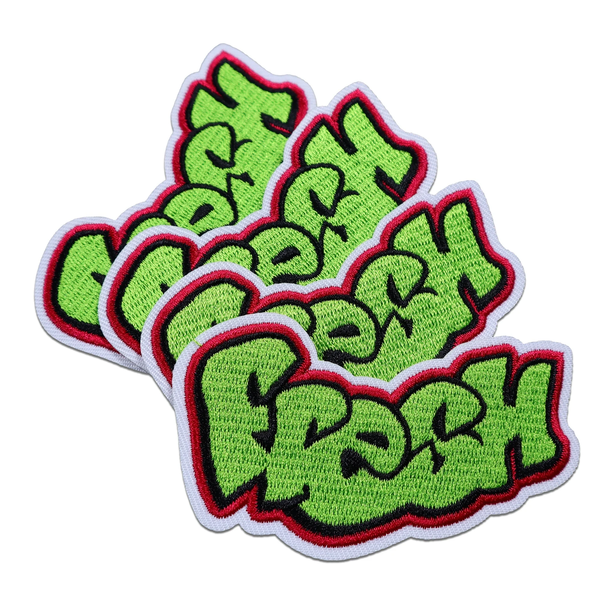 Custom Design Luxury Logo Embroidery Patches for Clothing