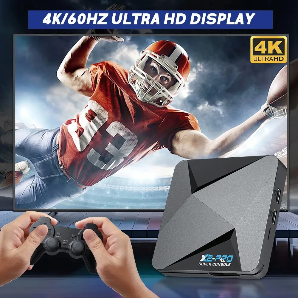 Super Console X2 Pro - Retro Video Game Console with 90000 Games