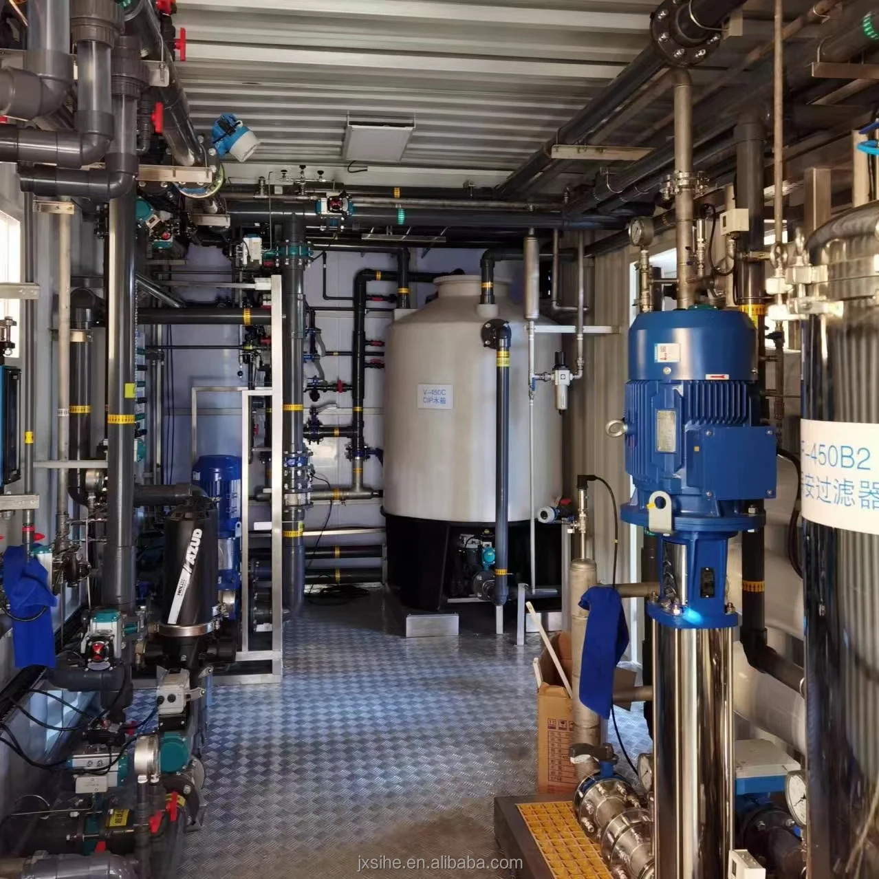 Seawater Purifier Machine Fully Automatic Seawater Desalinator 1000l/h ...