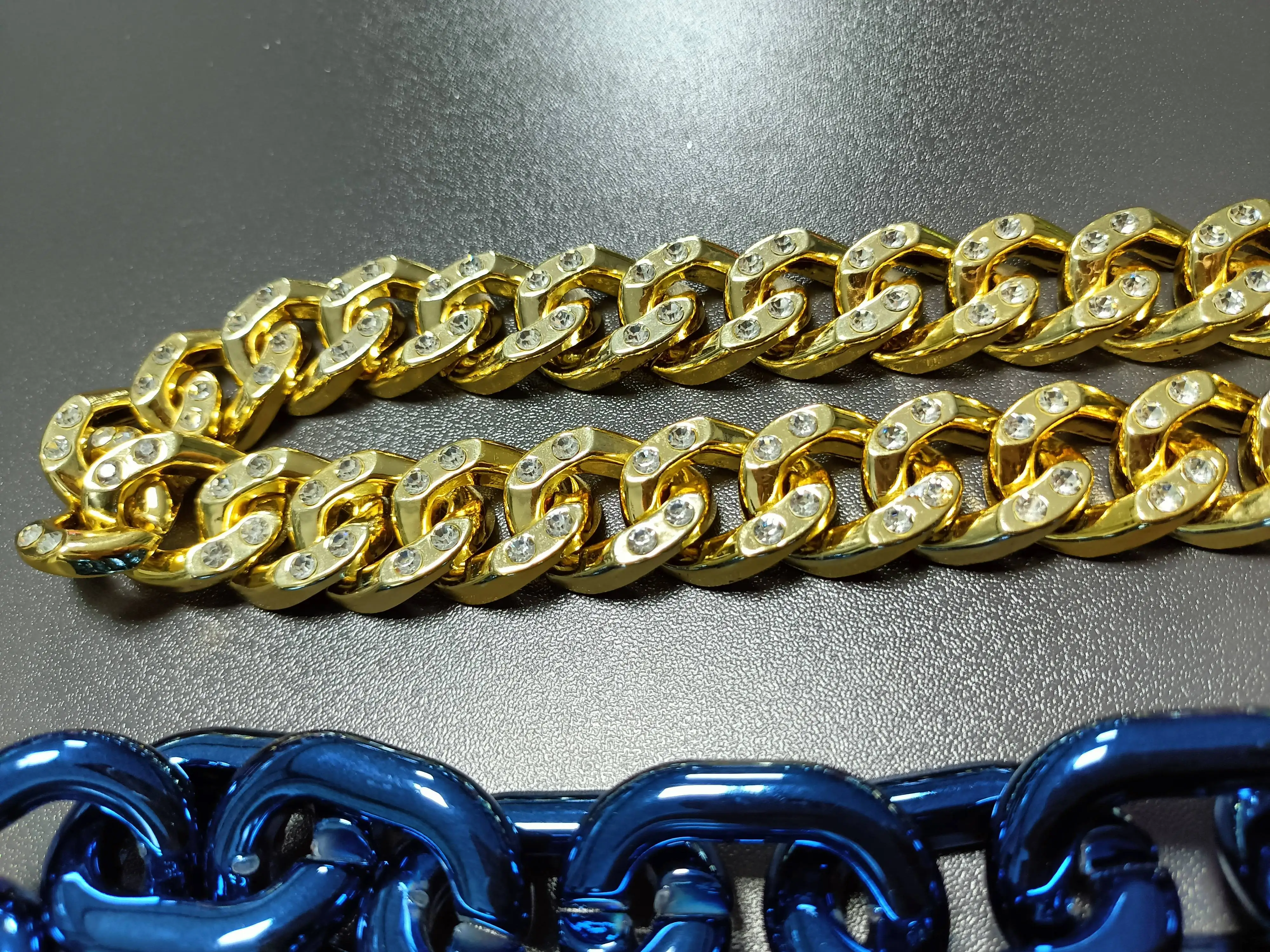 Custom Fan Chain Necklace Football Baseball Team Brand Logo Big Fan ...