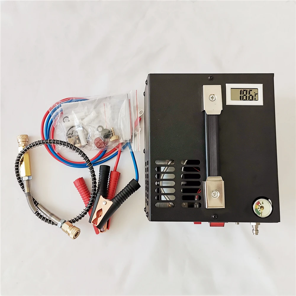 300bar 12V PCP Air Compressor for Mini Diving Tanks