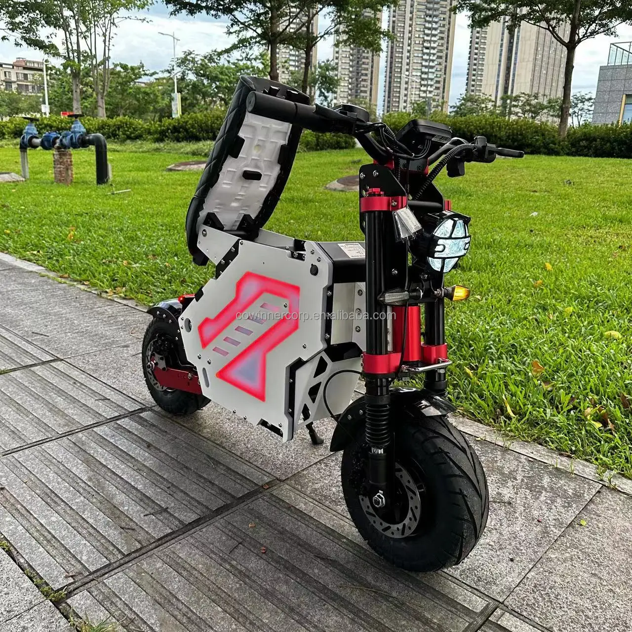 Electric Scooter 52v 5000w 60v 7000w 72v 10000w Dual Motor Long Range ...