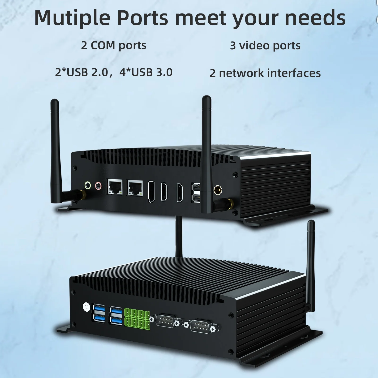 10th Gen Mini PC Core I7 10810U - Industrial Mini Computer